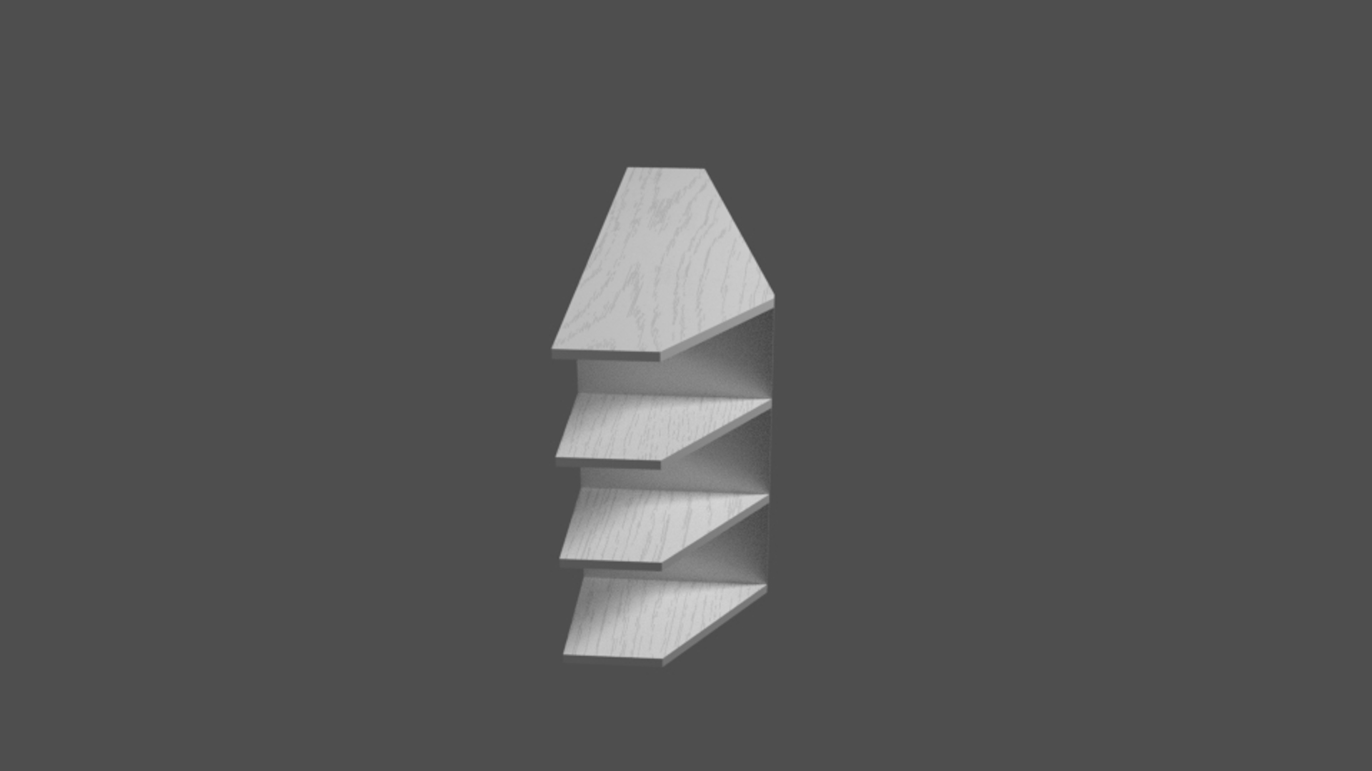 Simple Shelf 3D Model - TurboSquid 1154414