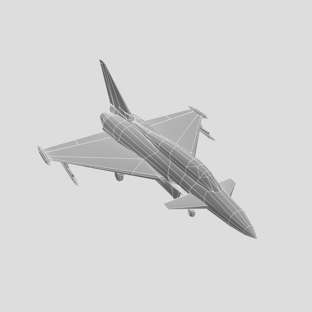 3d Model Eurofighter Typhoon
