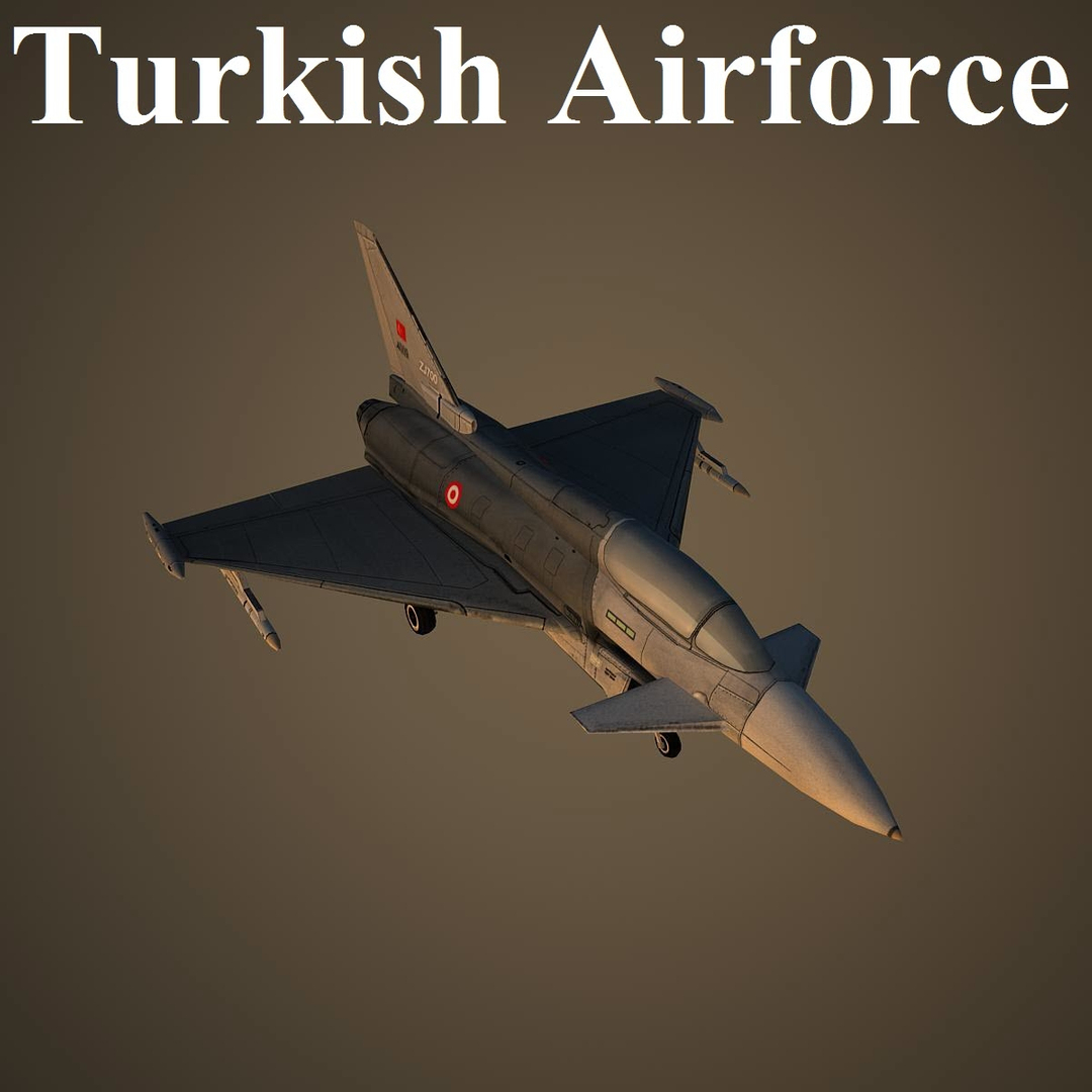 3d Model Eurofighter Typhoon