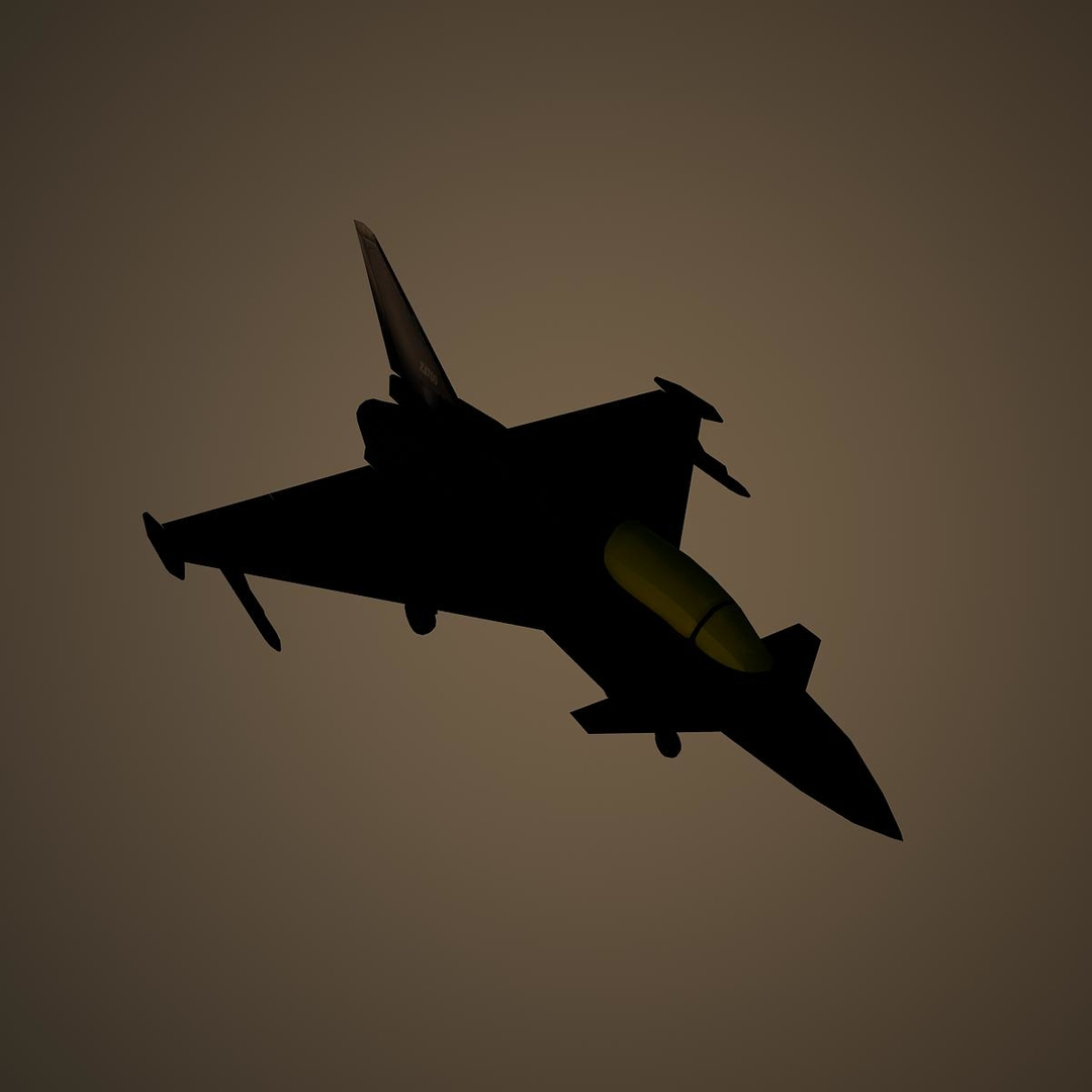 3d Model Eurofighter Typhoon
