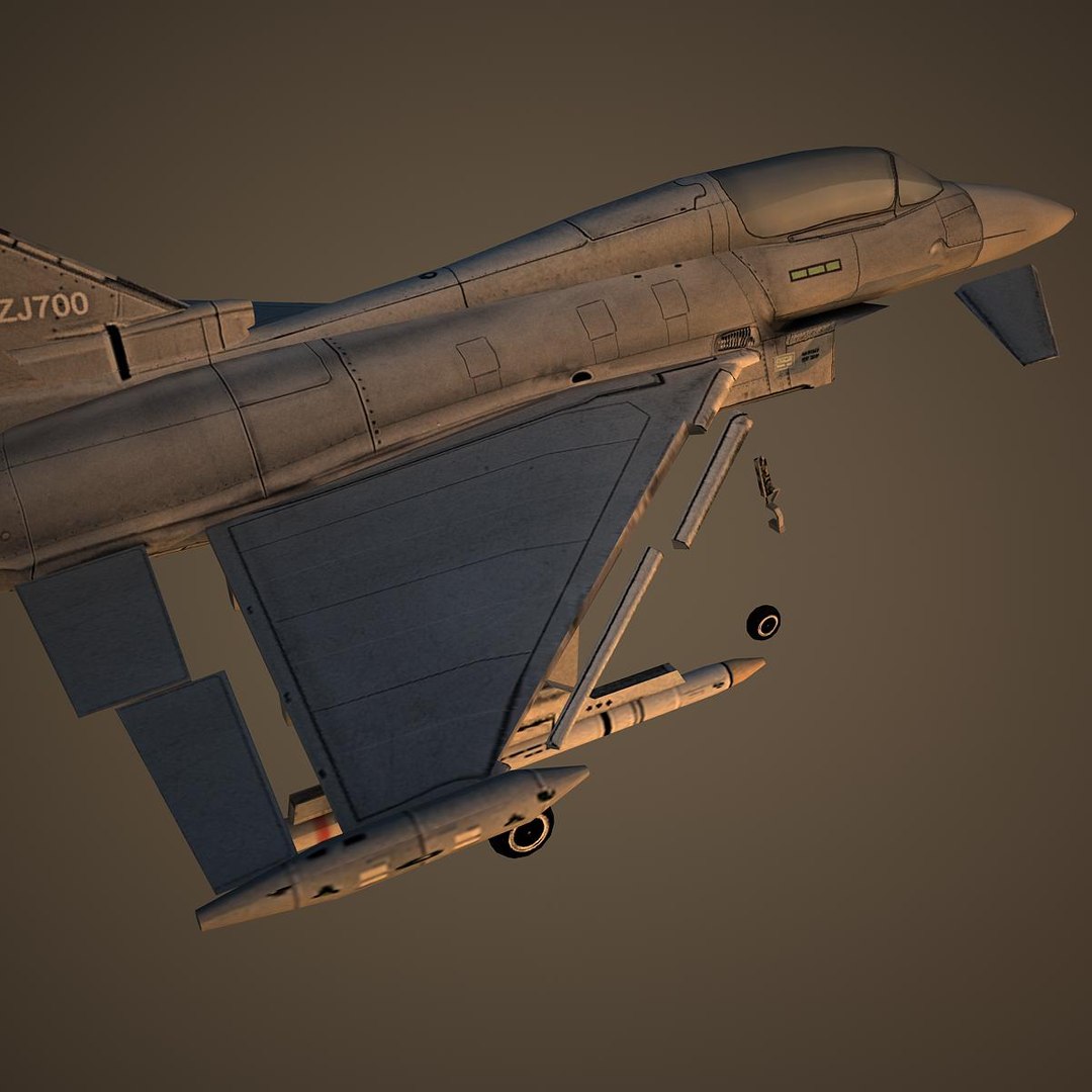 3d Model Eurofighter Typhoon