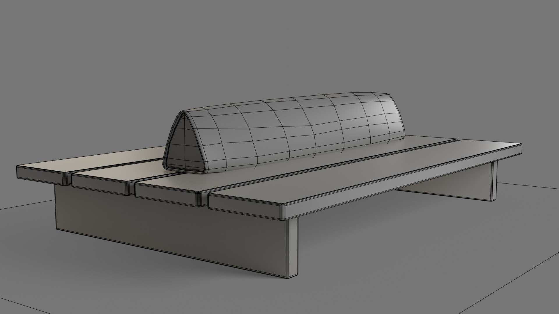 3D Two-sided Bench - TurboSquid 1662744