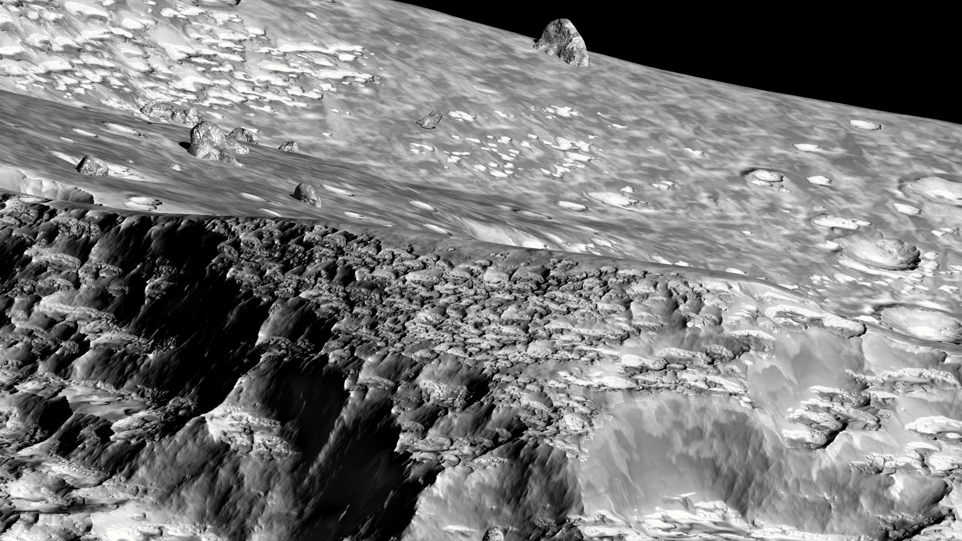 Moon Surface 3D Model - TurboSquid 1851822