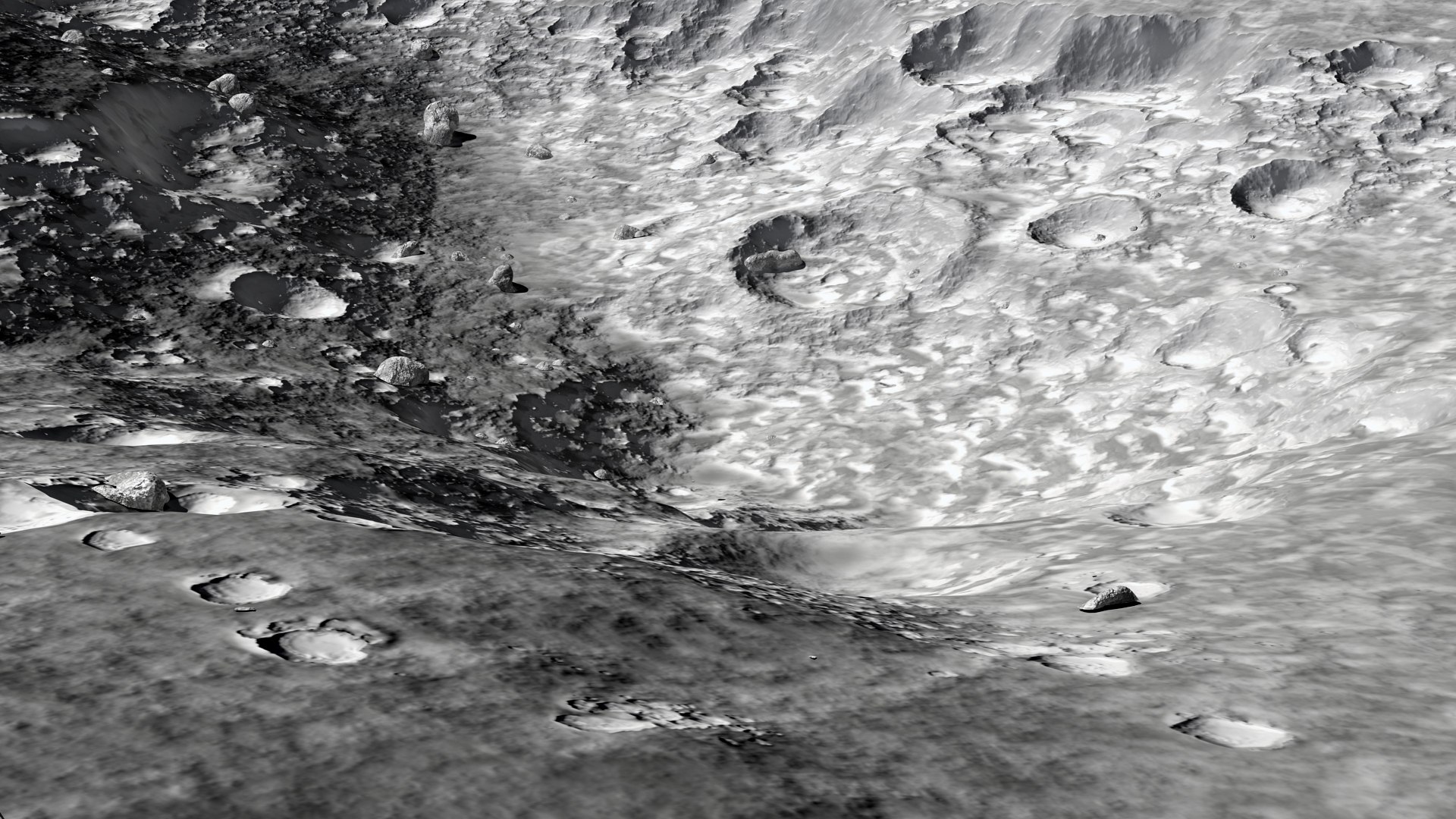 Moon Surface 3D Model - TurboSquid 1851822