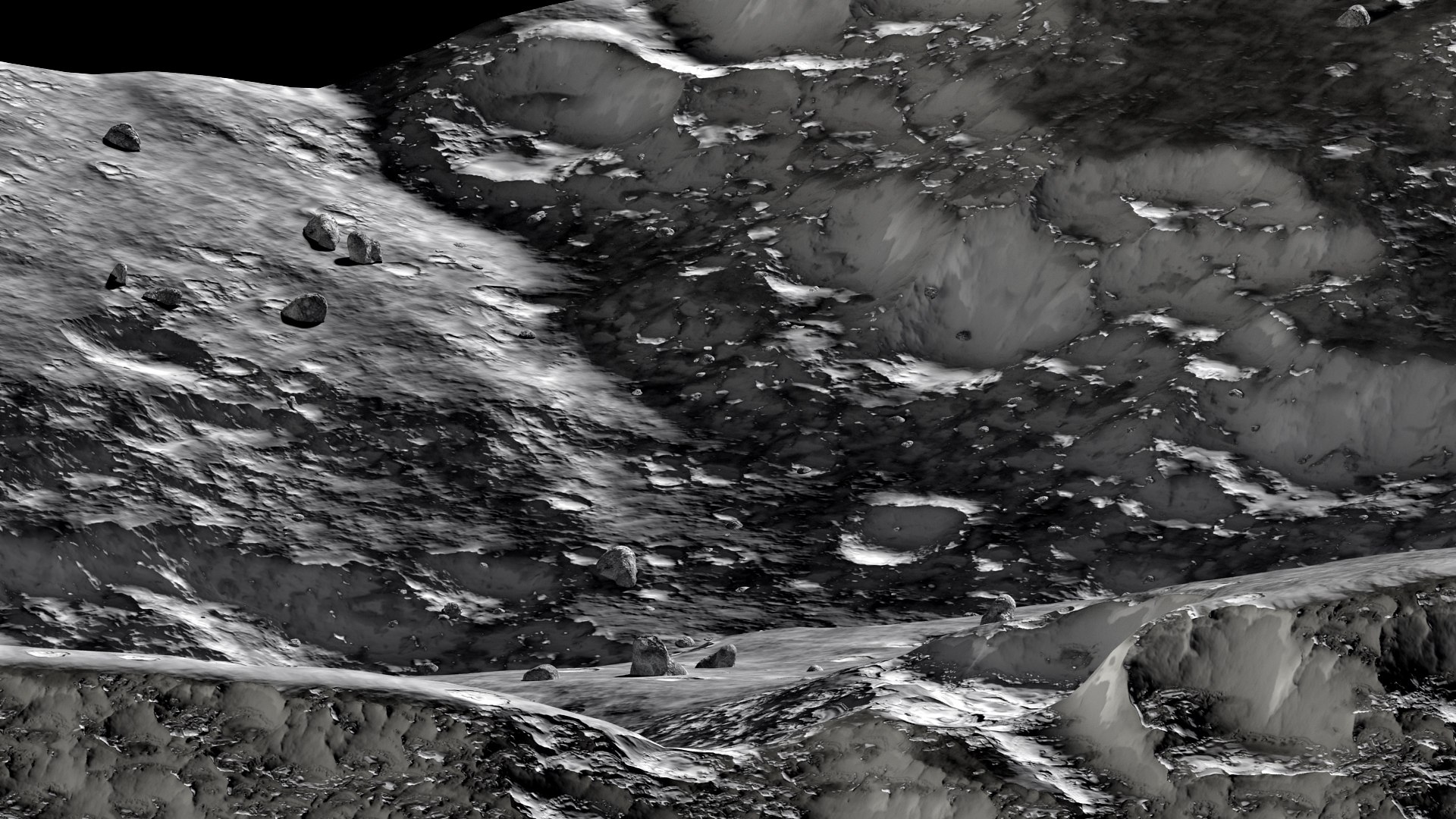 Moon Surface 3D Model - TurboSquid 1851822