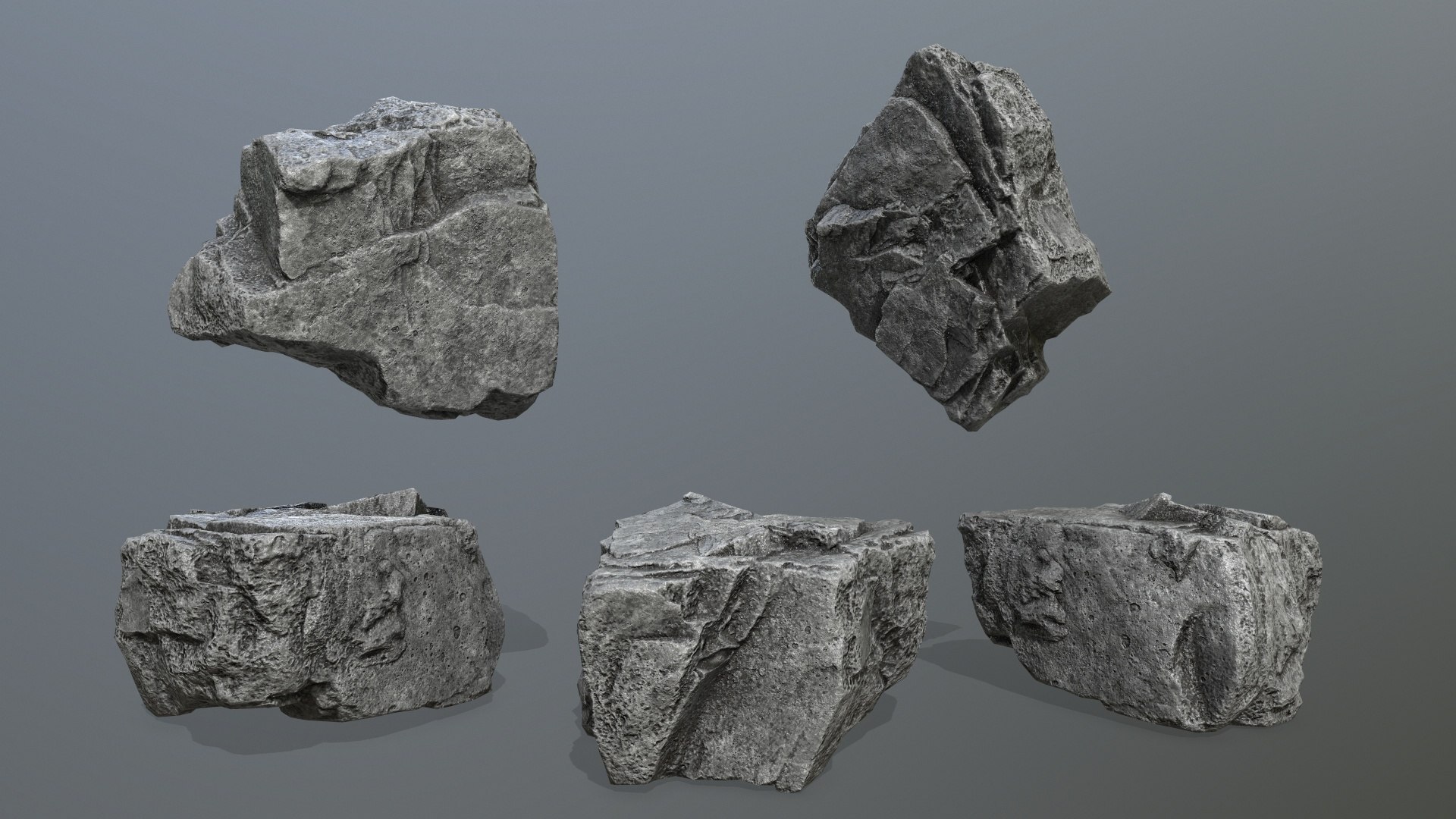 Rocks model - TurboSquid 1886802