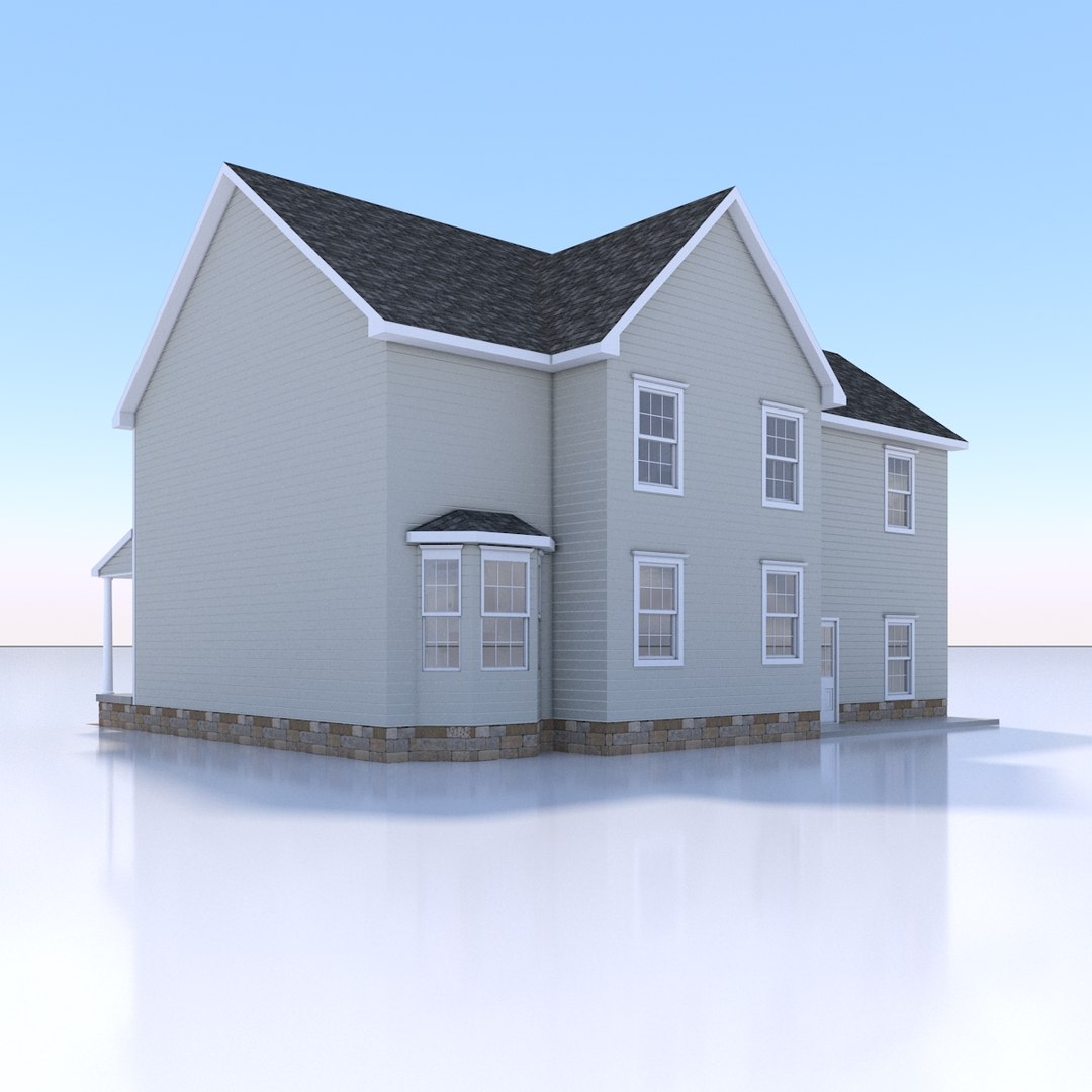 Single Family Home 3D - TurboSquid 1448087