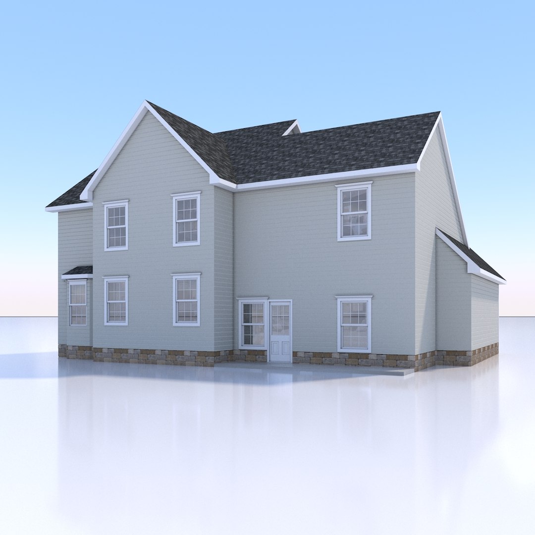 Single Family Home 3D - TurboSquid 1448087