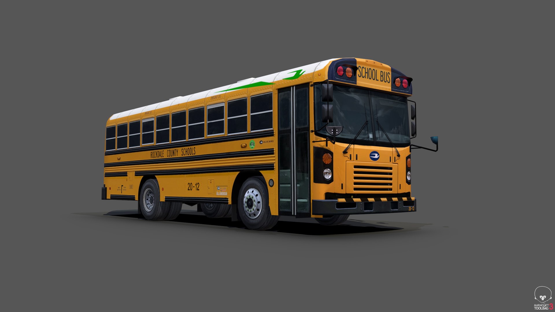 3D Blue Bird American T3fe - TurboSquid 1433500