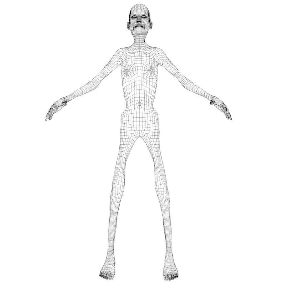 3d Model Characters Caucasian Male