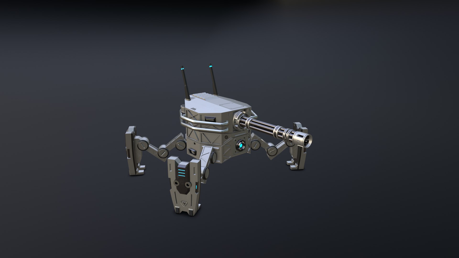 Spider Mech 3D - TurboSquid 2039650