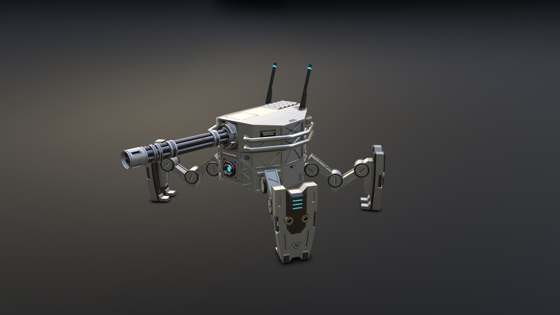 Spider Mech 3D - TurboSquid 2039650