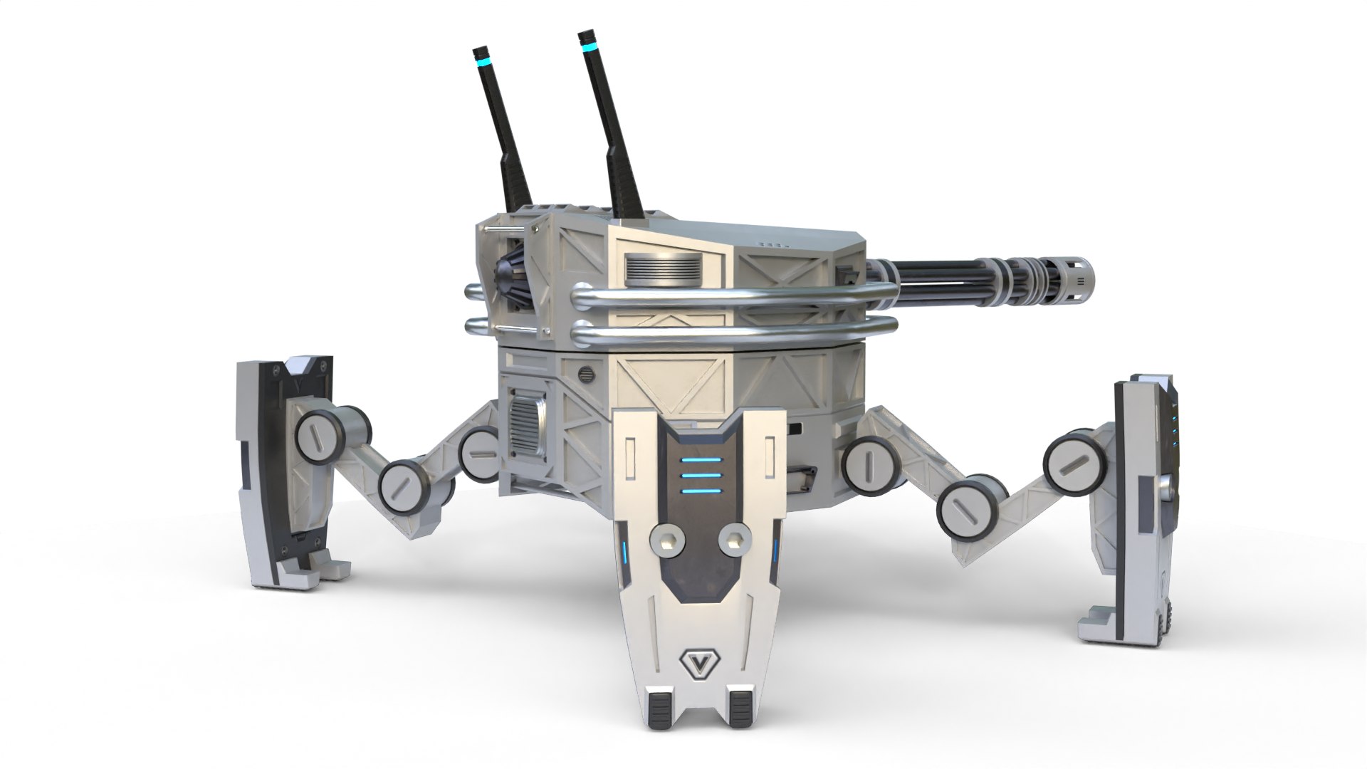 Spider Mech 3D - TurboSquid 2039650