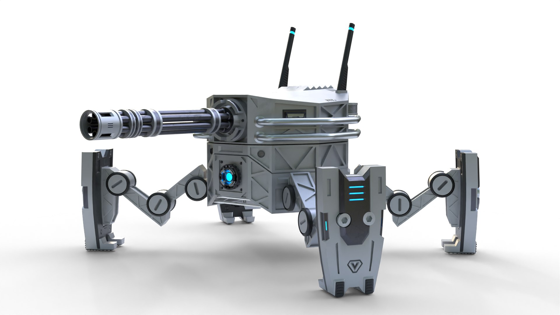 Spider Mech 3D - TurboSquid 2039650