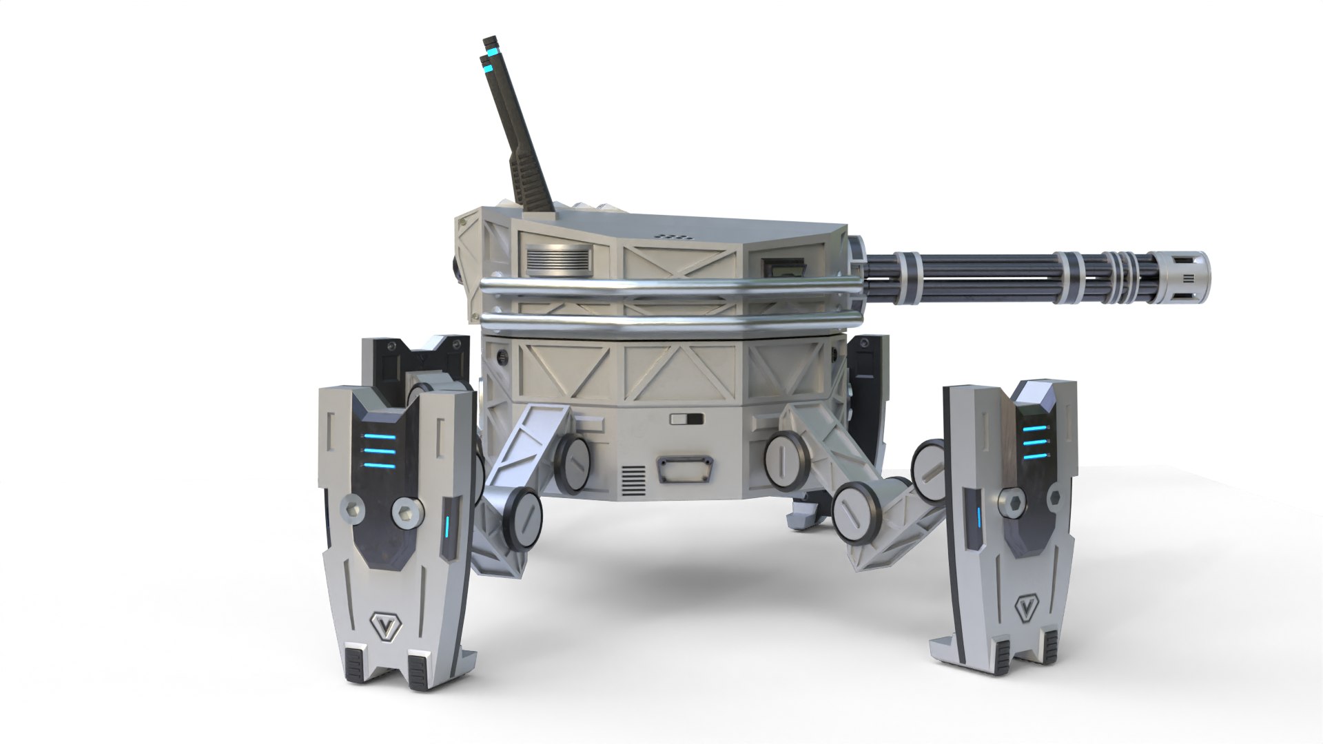 Spider Mech 3D - TurboSquid 2039650