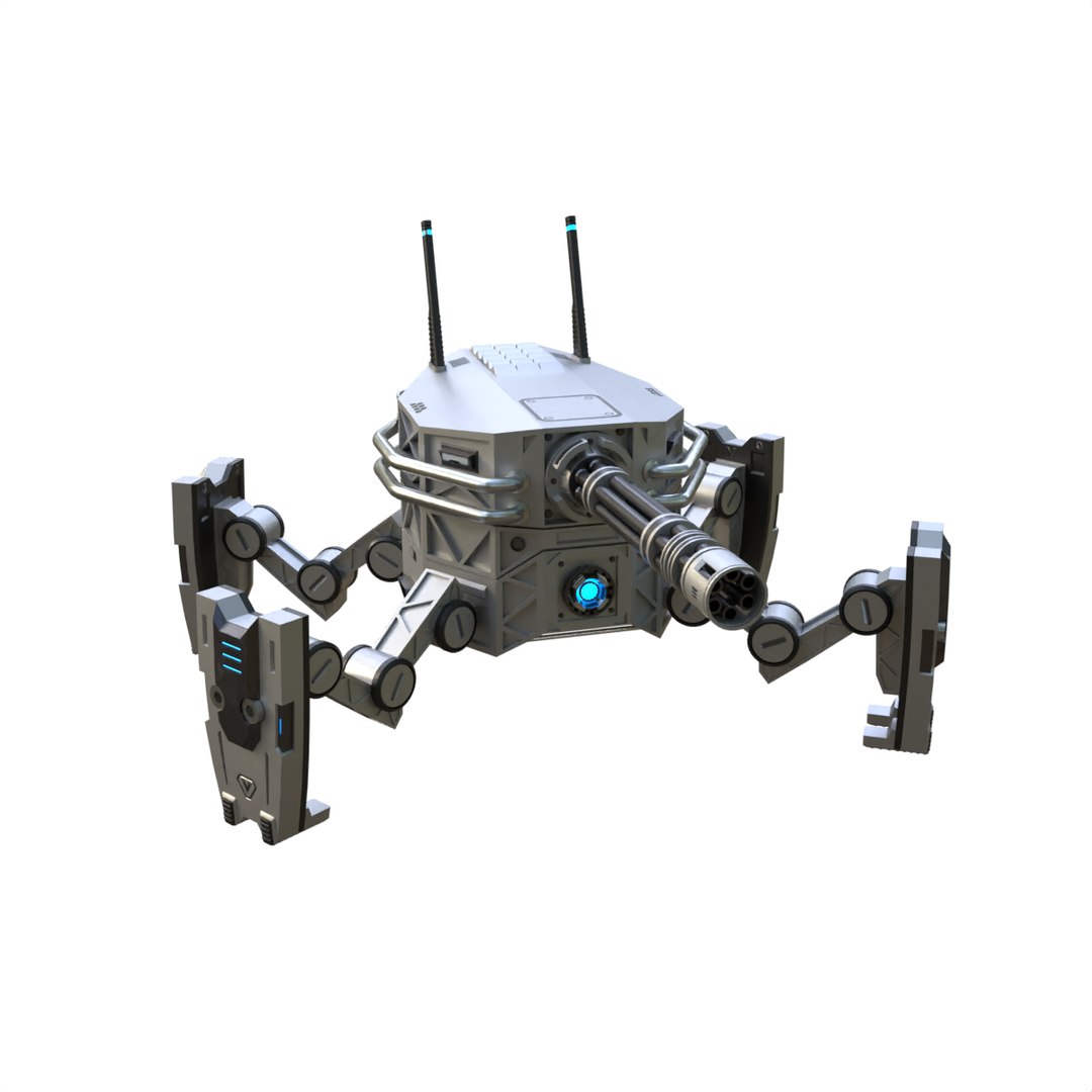 Spider Mech 3D - TurboSquid 2039650