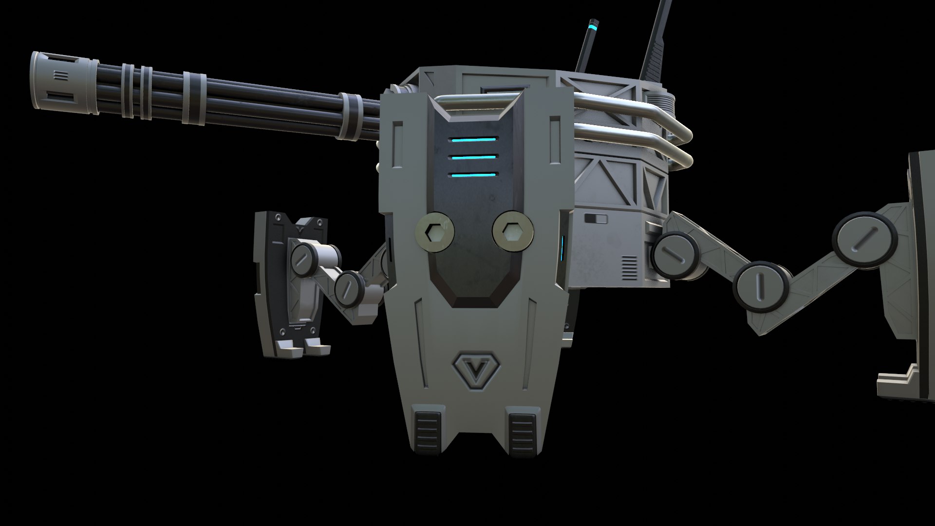 Spider Mech 3D - TurboSquid 2039650
