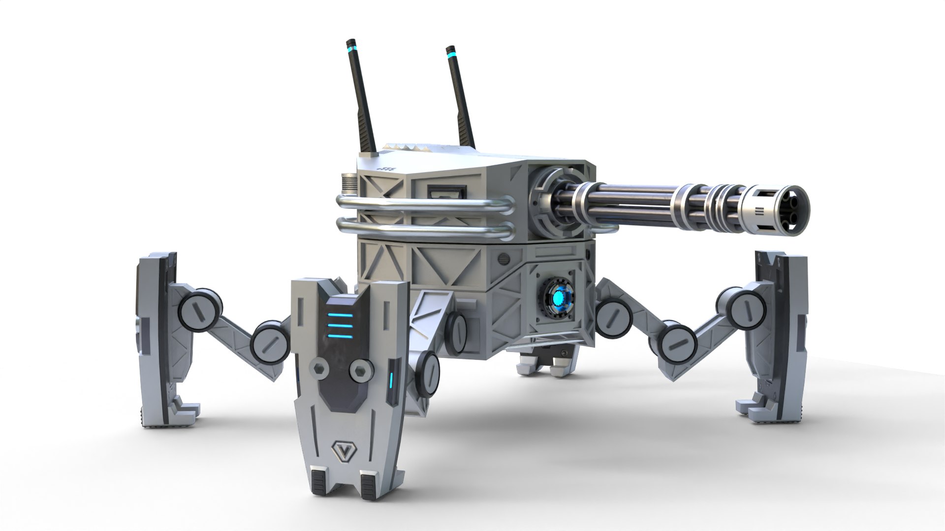 Spider Mech 3D - TurboSquid 2039650