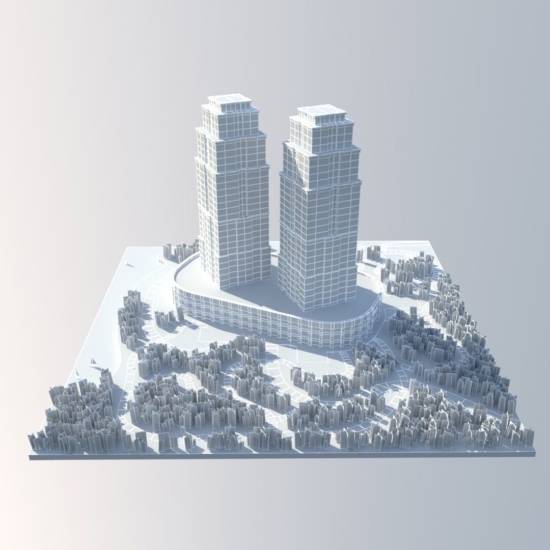 Buildings Environment 3d Max