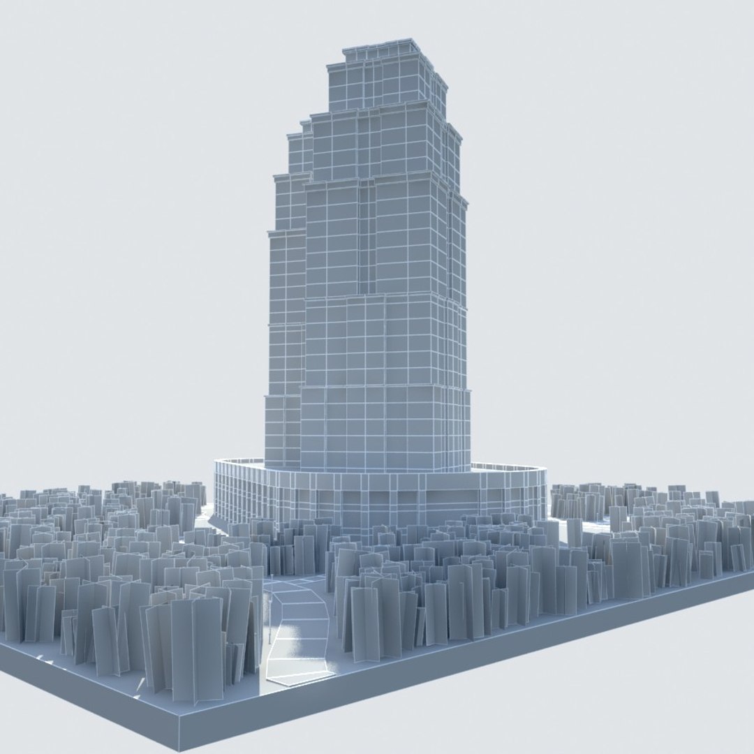 Buildings Environment 3d Max