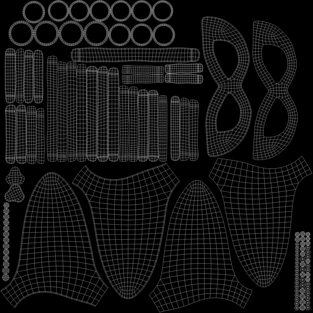 3D Bunny Rabbit Ears Straps Face Mask Head Accessory - TurboSquid 1888274