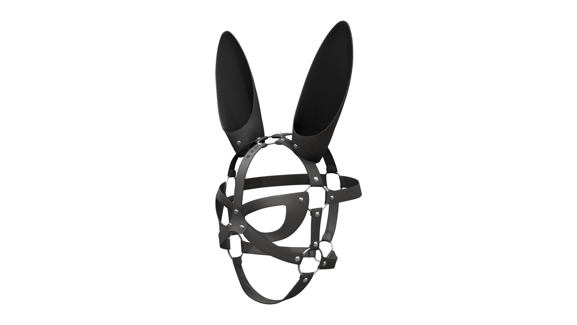 3D Bunny Rabbit Ears Straps Face Mask Head Accessory - TurboSquid 1888274