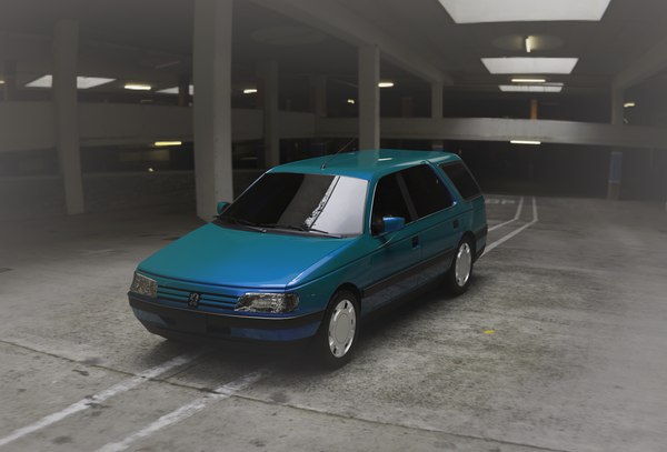 Peugeot 405 Tuning Interior