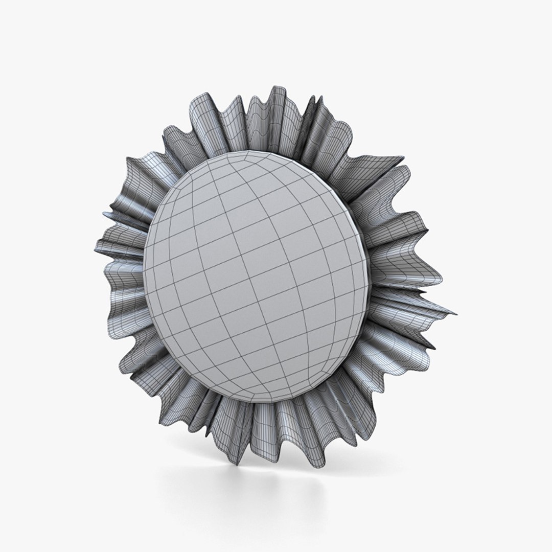 3D Christopher Guy Ruffle Mirror Model - TurboSquid 1876344