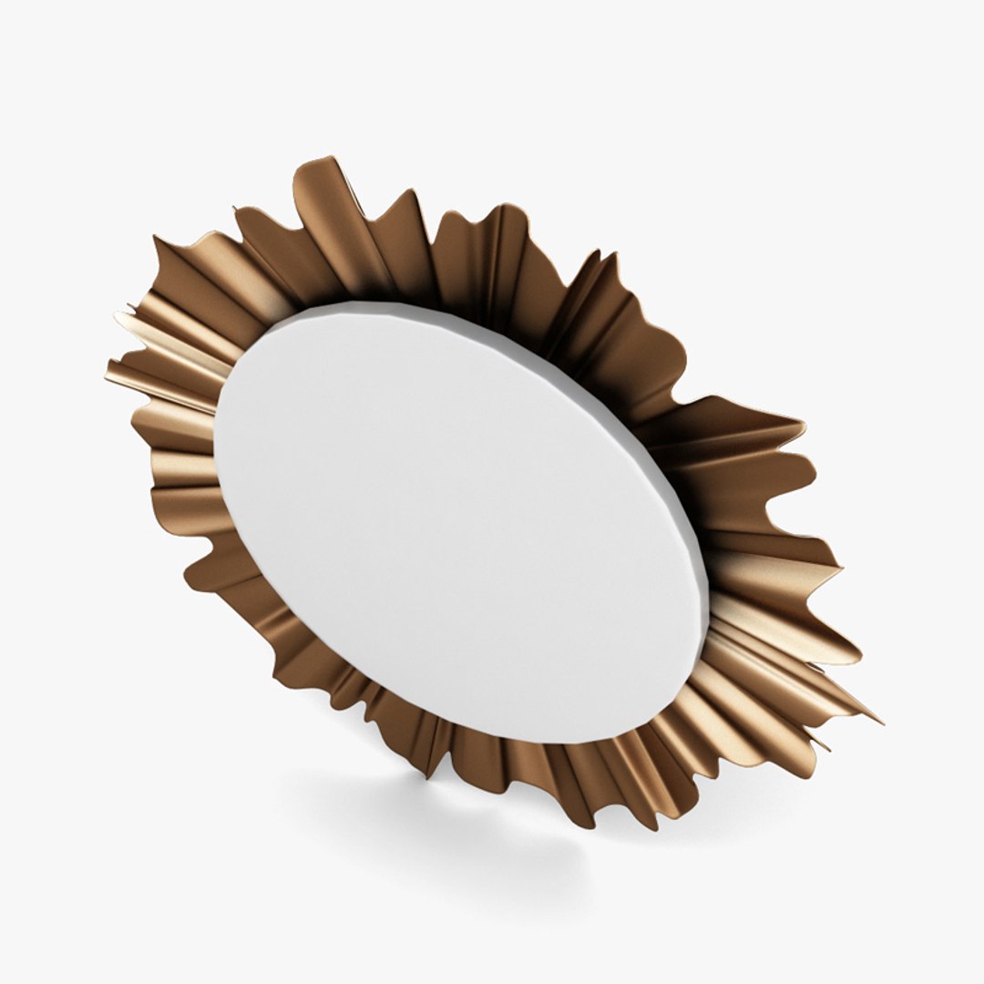 3D Christopher Guy Ruffle Mirror Model - TurboSquid 1876344