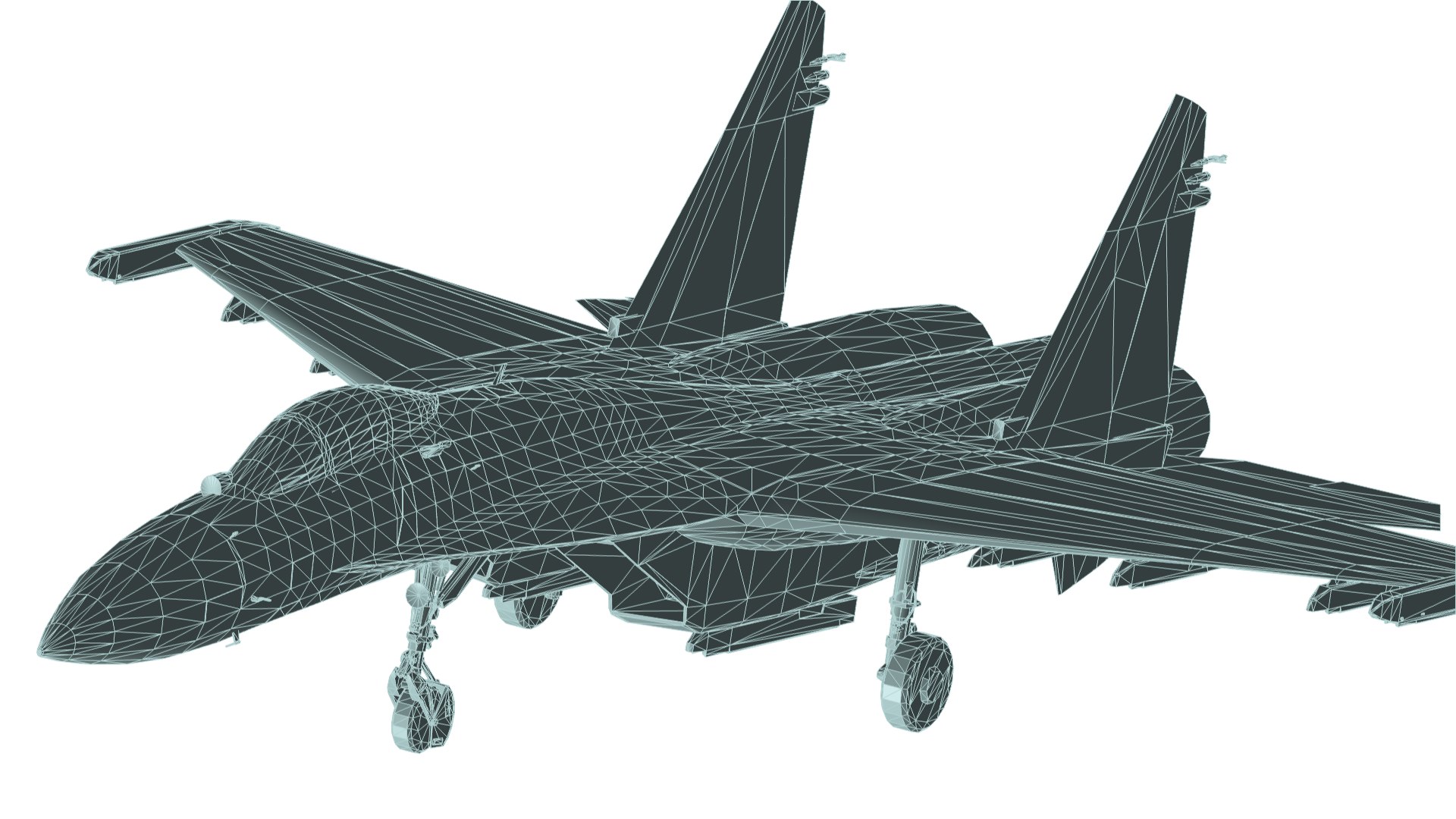 Sukhoi Su-35 3D Model - TurboSquid 1988877