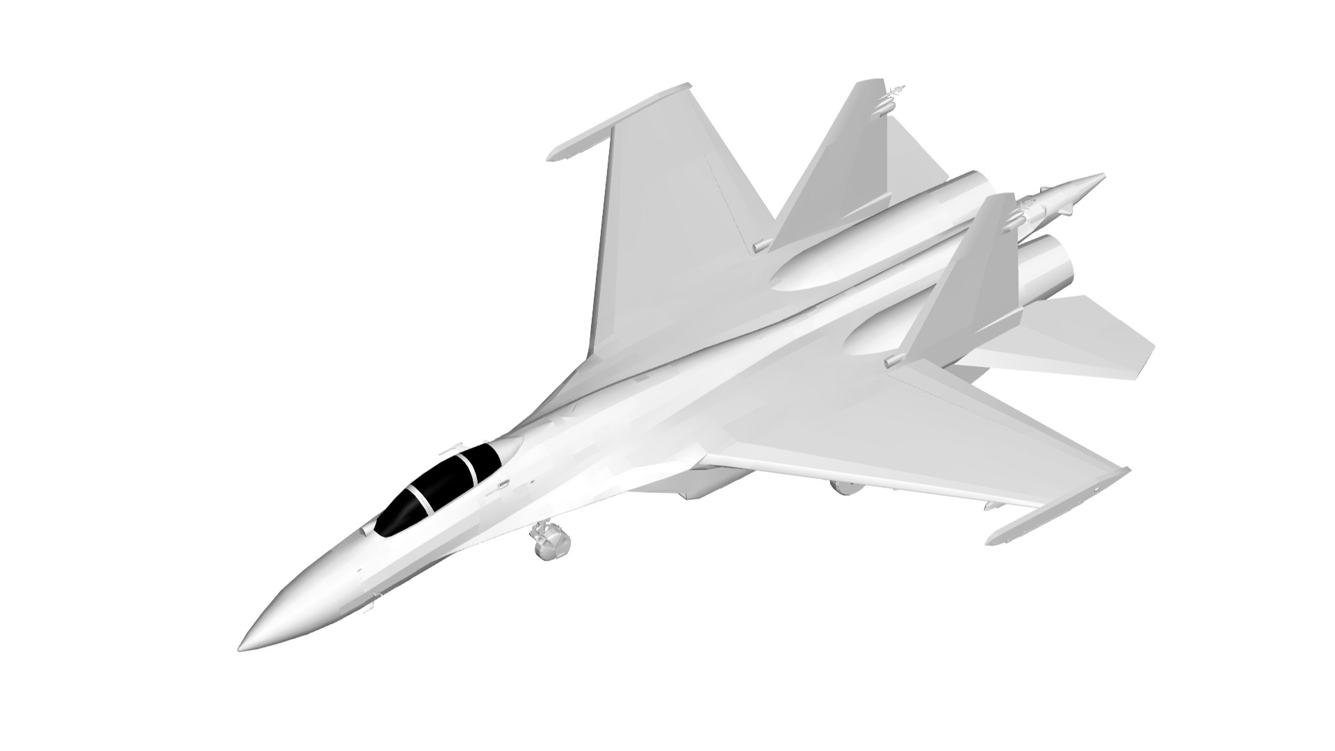 Sukhoi Su-35 3D Model - TurboSquid 1988877