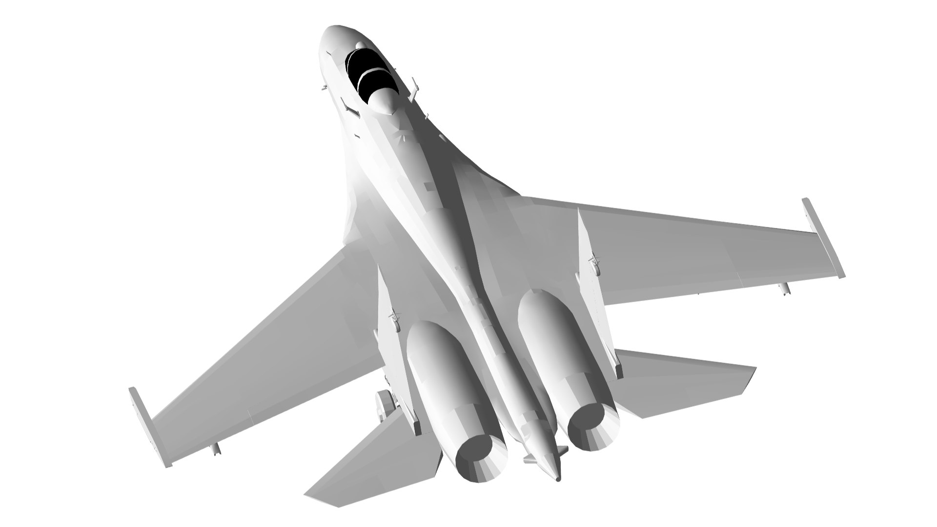 Sukhoi Su-35 3D Model - TurboSquid 1988877