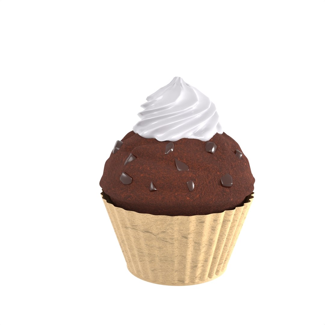 3D Muffin - TurboSquid 2029690