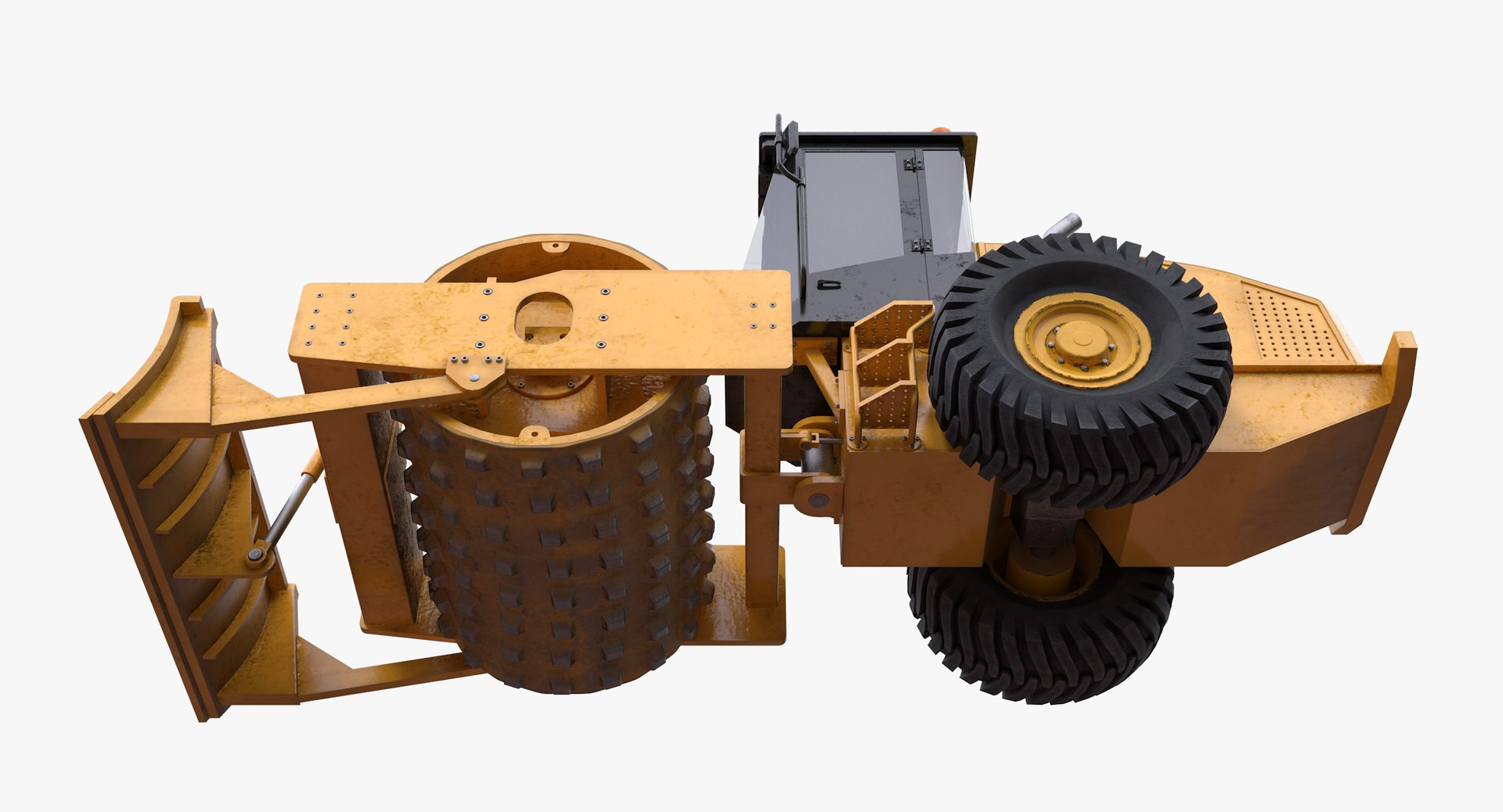 Soil Compactor Blade 3D Model - TurboSquid 1320241