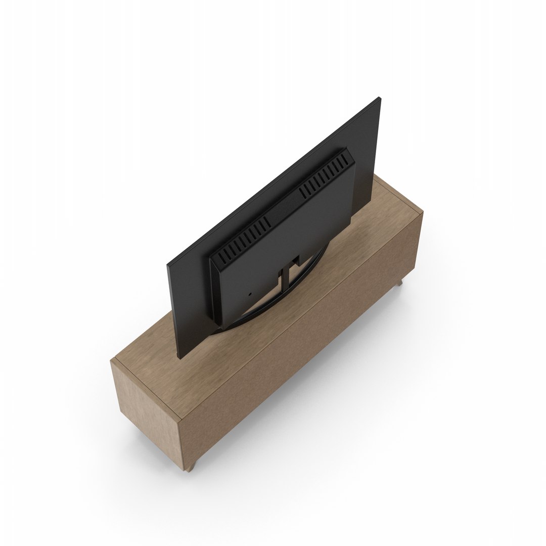 3D Model TV Stand Set - TurboSquid 2113813