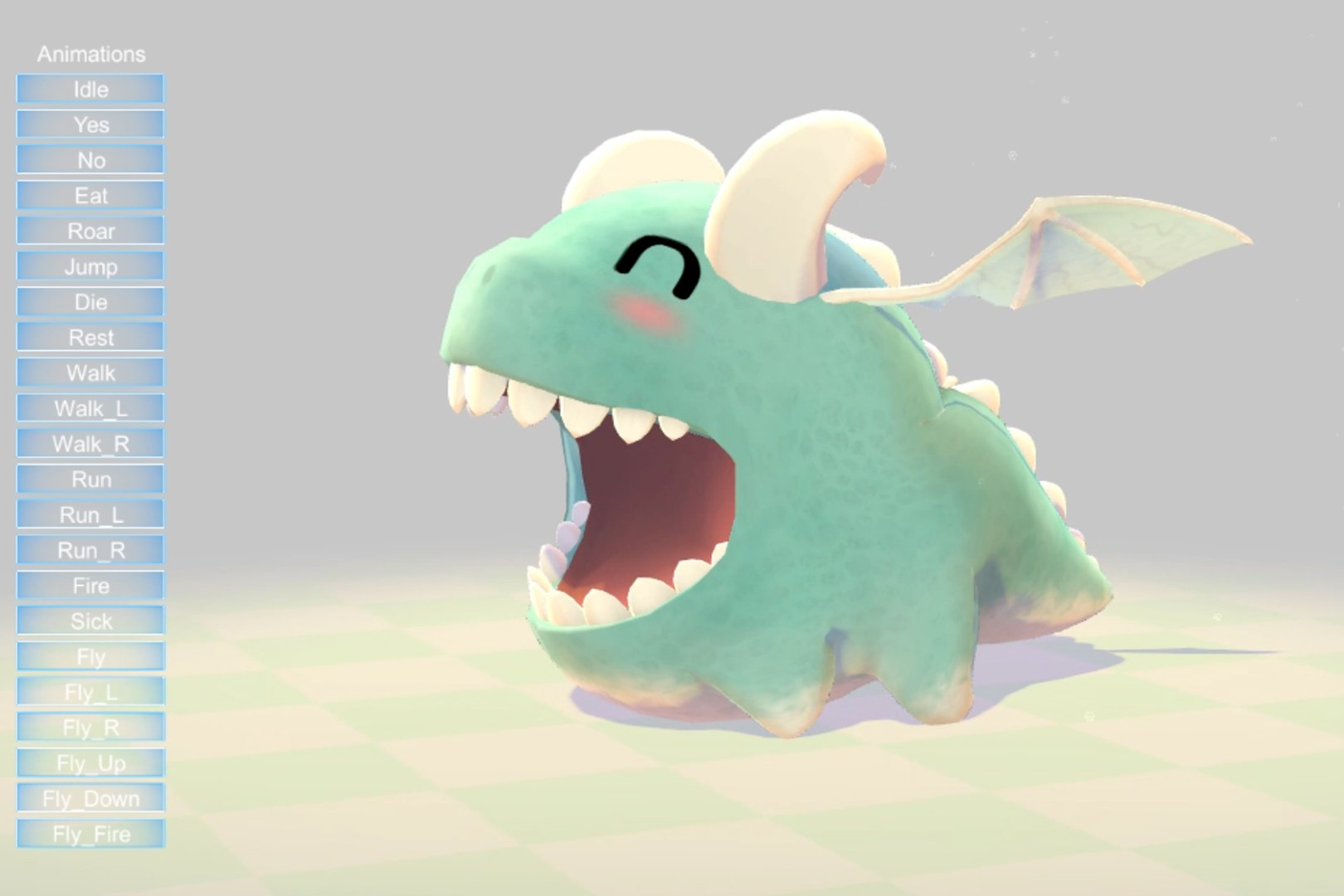 Tiny Dragon 3D Model - TurboSquid 2163028