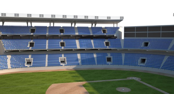 3D baseball stadium basebal model - TurboSquid 1230586