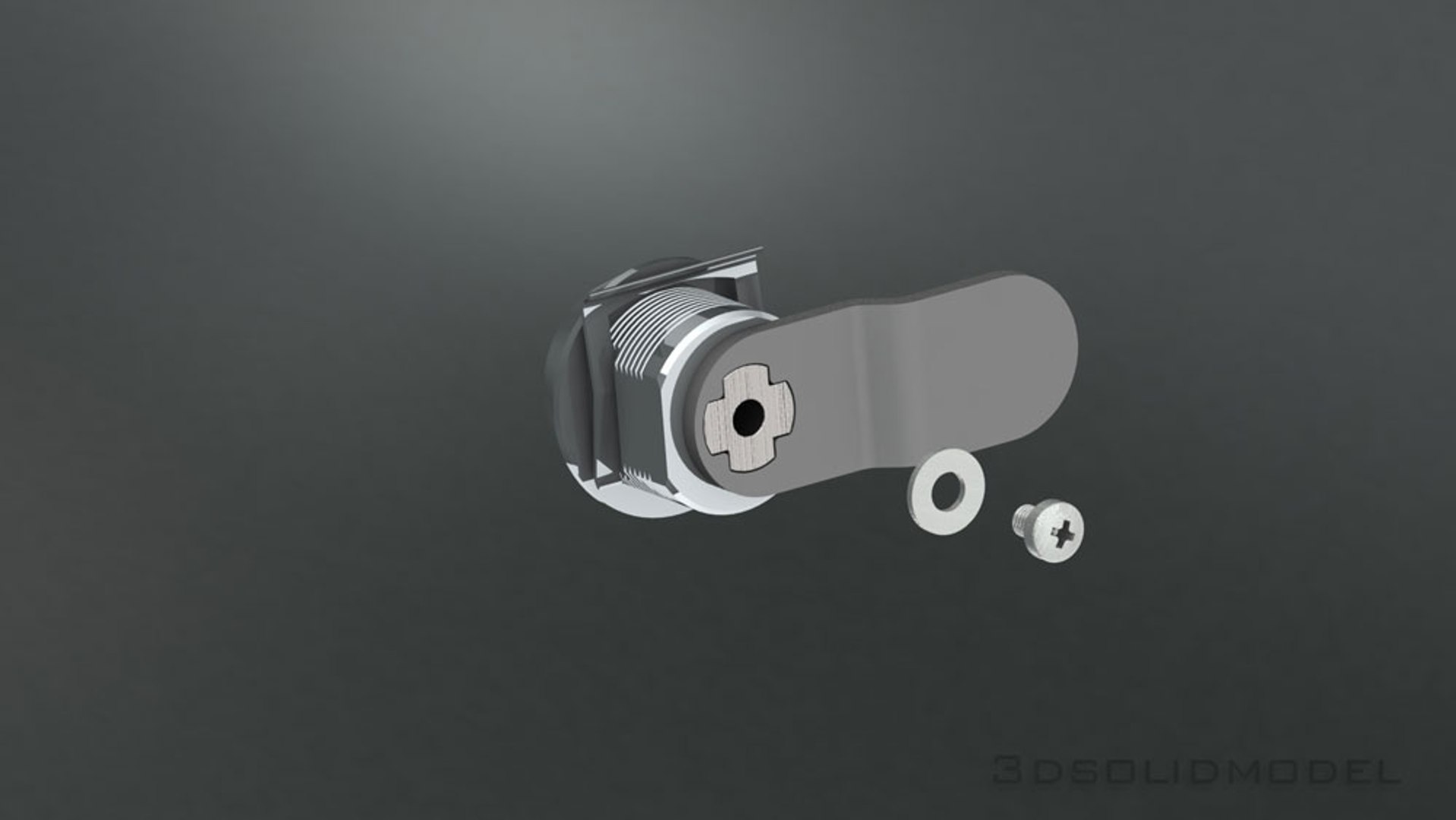 Cam Lock Mail 3d 3ds