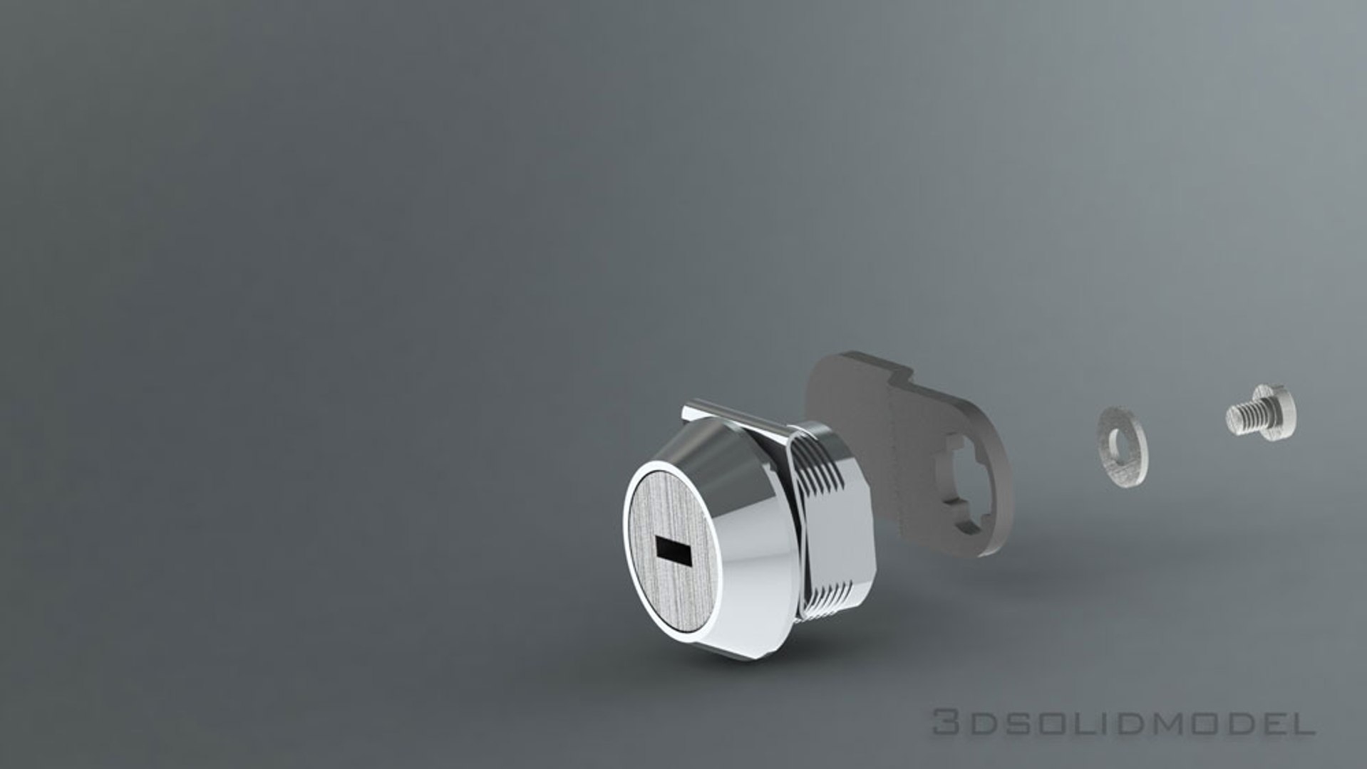 Cam Lock Mail 3d 3ds