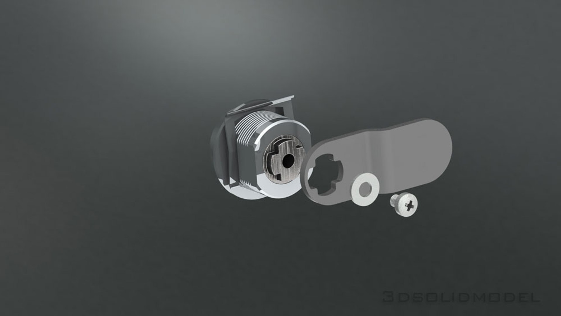 Cam Lock Mail 3d 3ds