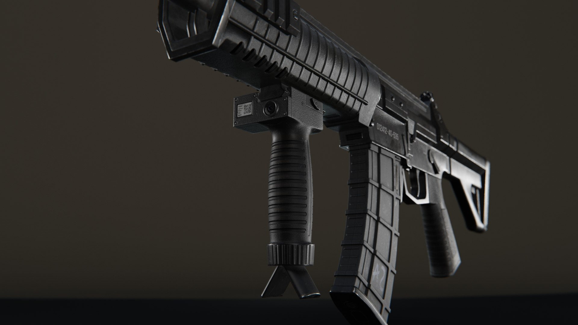 3D Grip Pod tipe 007 from QBZ 191 - TurboSquid 2122878