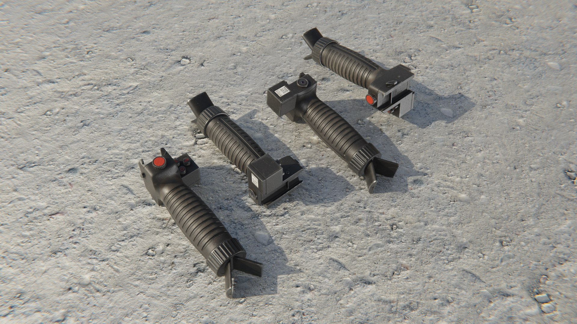 3D Grip Pod tipe 007 from QBZ 191 - TurboSquid 2122878