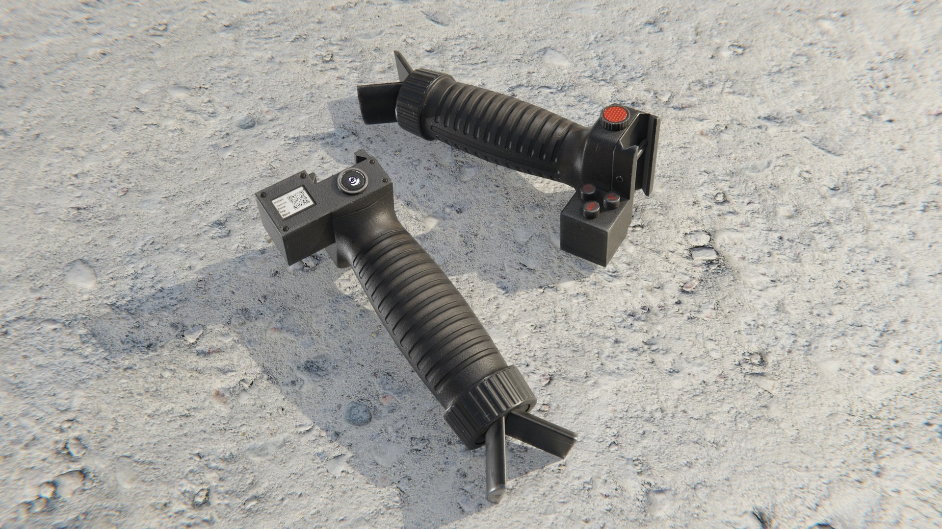 3D Grip Pod tipe 007 from QBZ 191 - TurboSquid 2122878