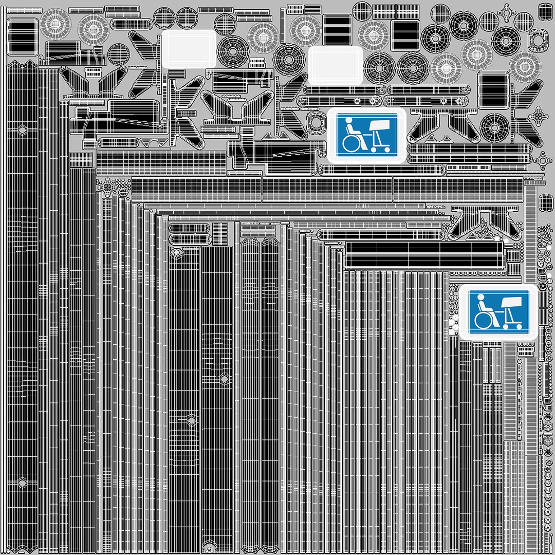 Shopping Cart For Disabled Persons 3D Model - TurboSquid 2061179