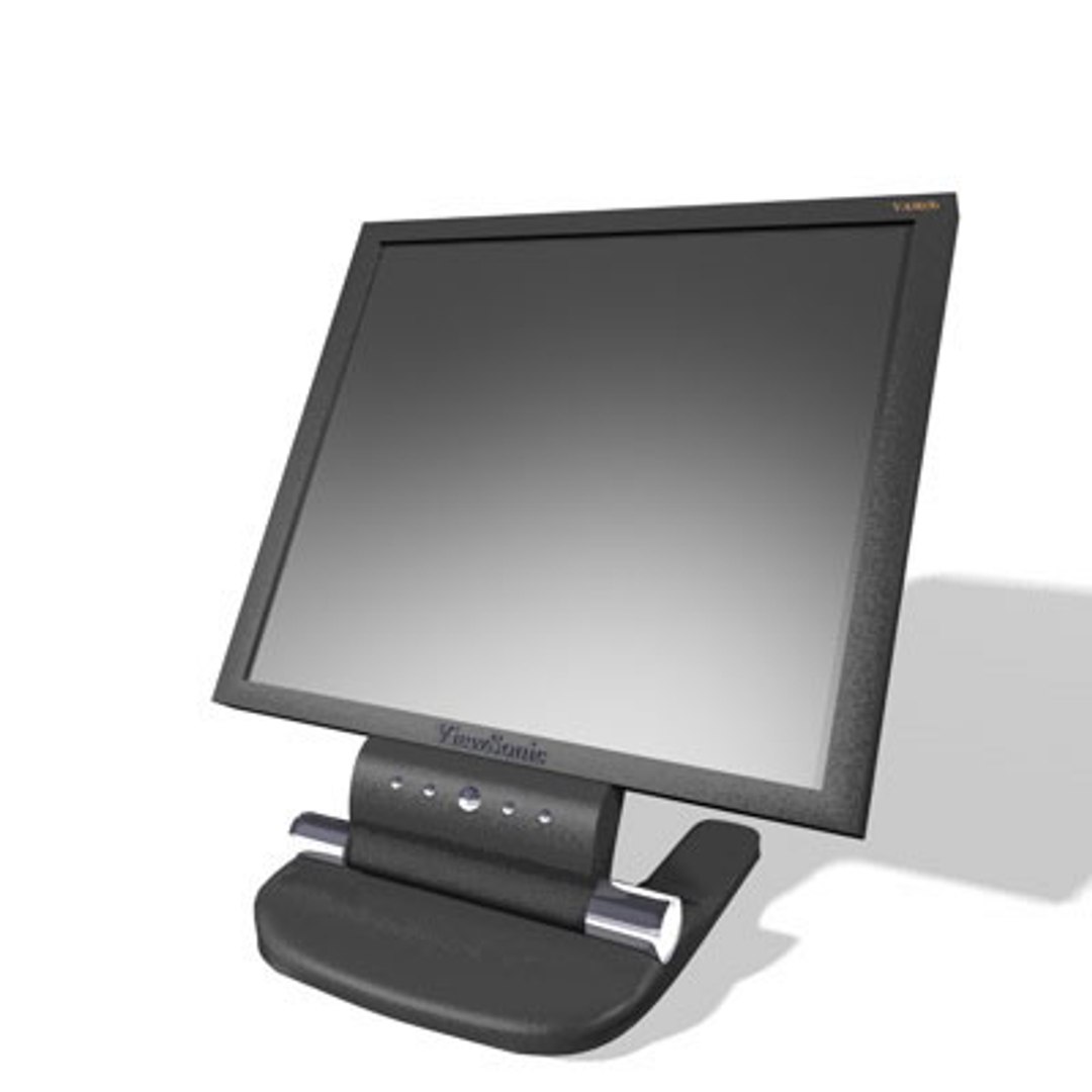 Va902b Lcd Monitor 3d Model