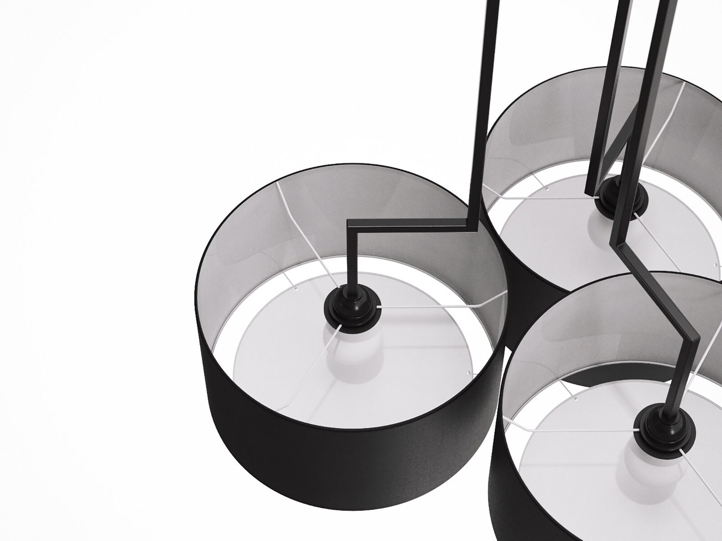 3D Model Noon 3 Pendant Lamp - TurboSquid 2178056