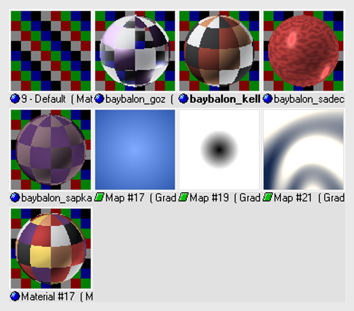 3d Bay Balon Fat Guy Model