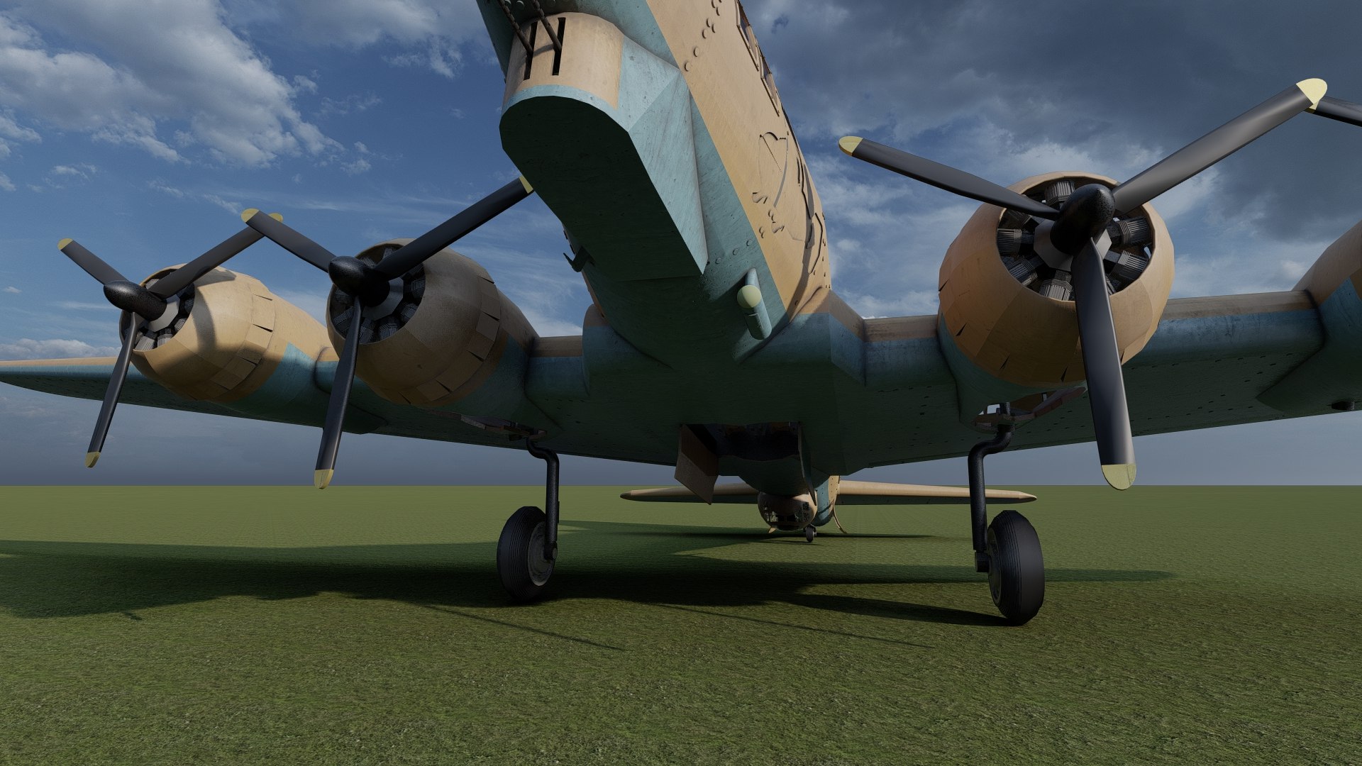 Boeing B-17 Flying Fortress 3D Model - TurboSquid 2326535