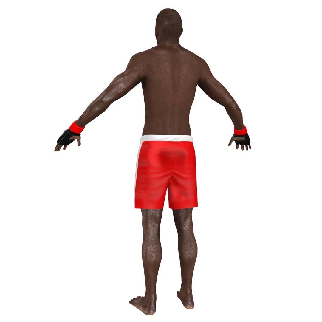 Mma Fighter 3D Model - TurboSquid 1289684