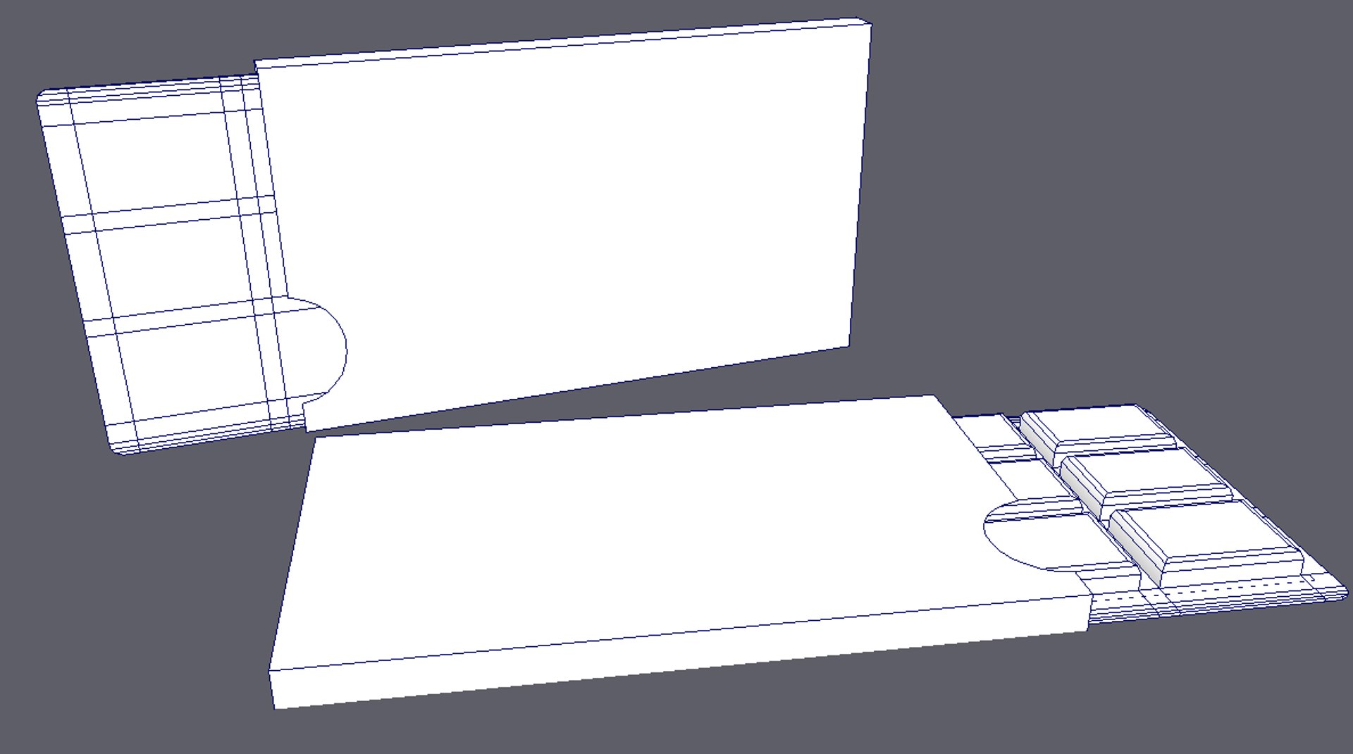 3d Model Eclipse Chewing Gum